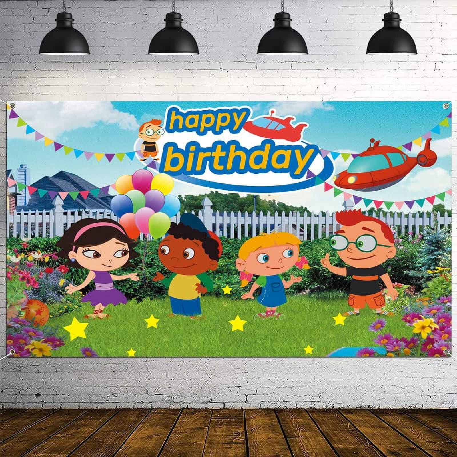 Little Einstein Birthday Party ZS23 Decorations, 5x3FT Little Einstein ...