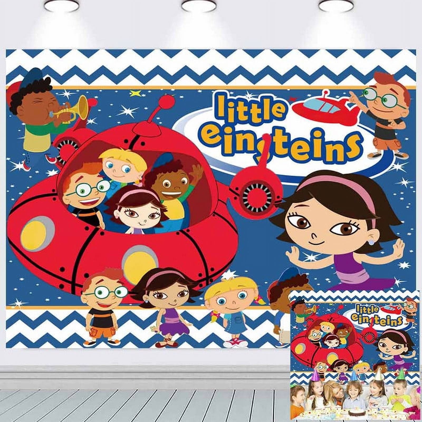 Little Einsteins Backdrop Banner Party Supplies Post Birthday ...