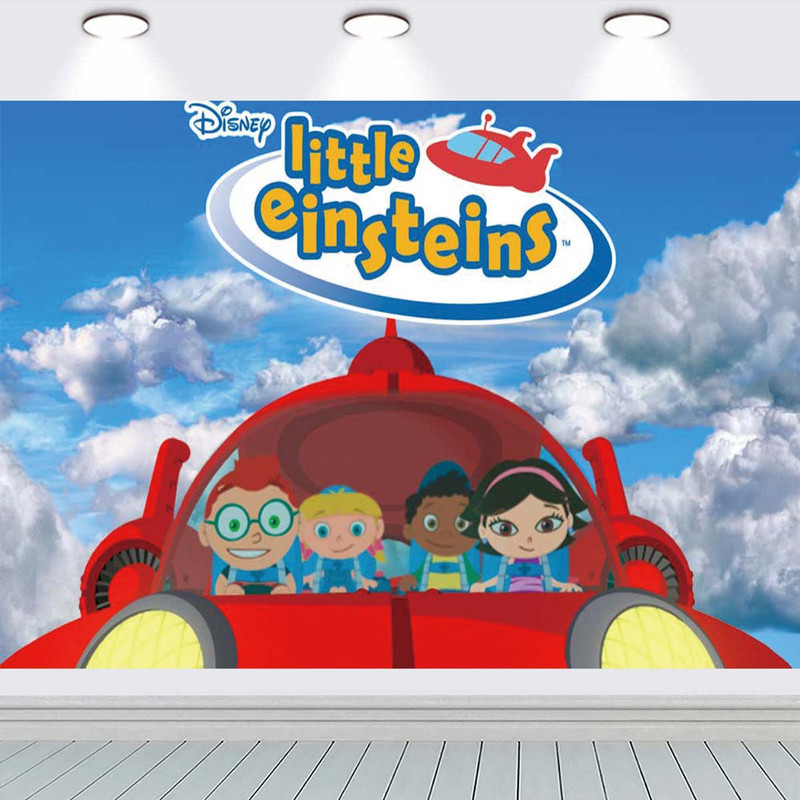 Little Einsteins Backdrop Banner Party Supplies Poster Birthday ...