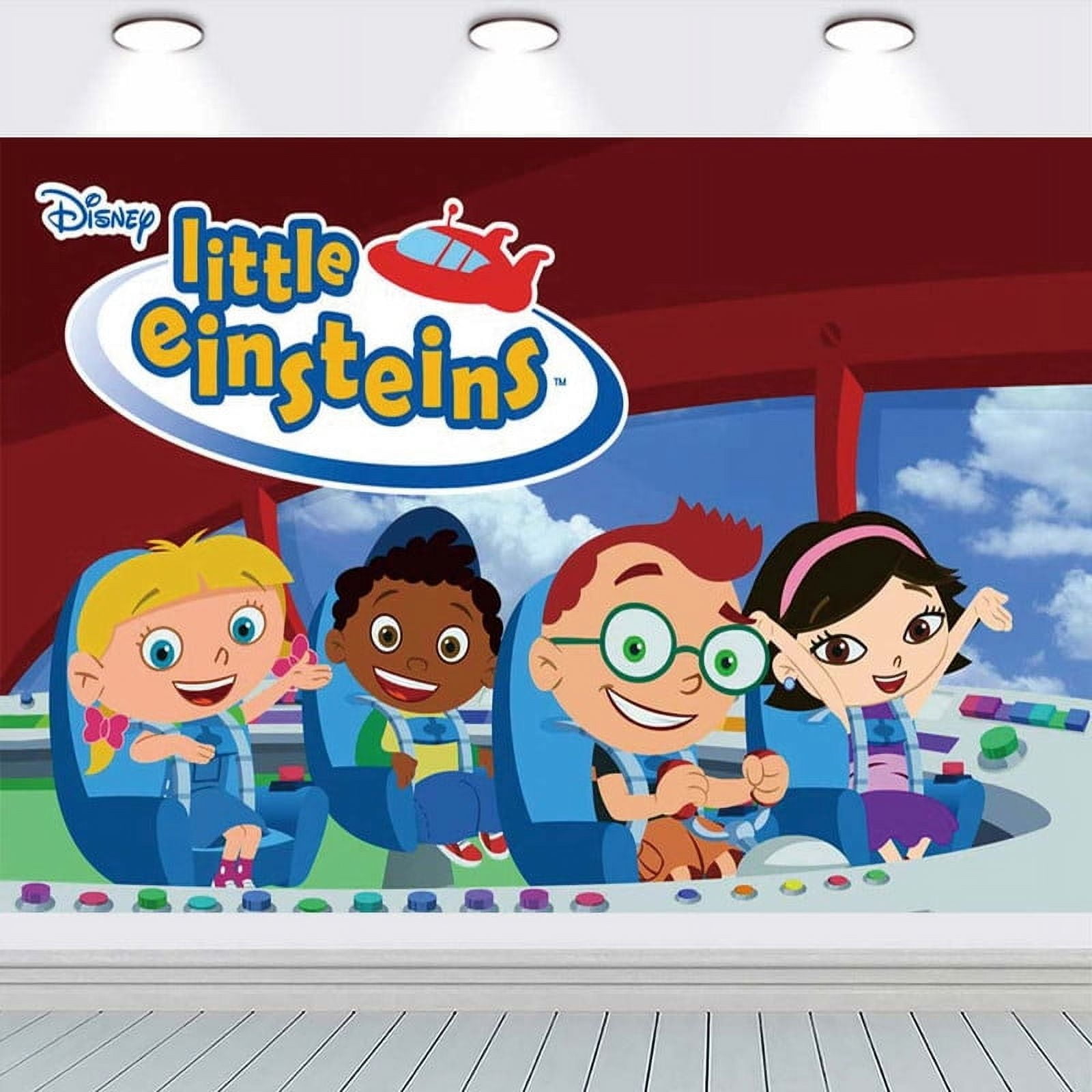 Little Einsteins Birthday Banner Backdrop Background Party Supplies ...
