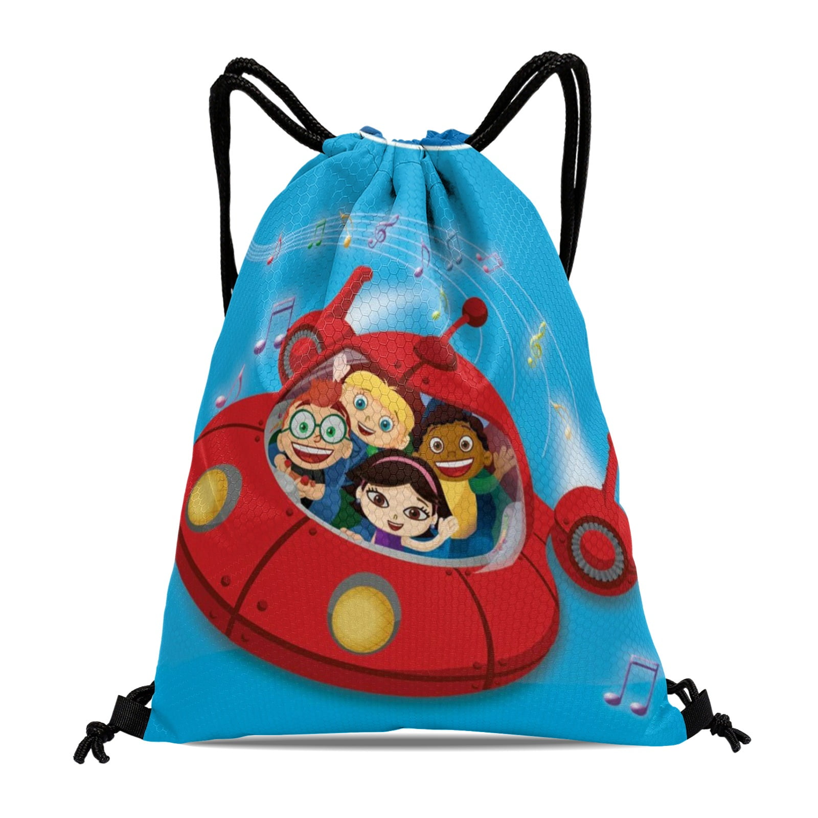 Little Einsteins Drawstring Bag:Waterproof design, suitable for fitness ...