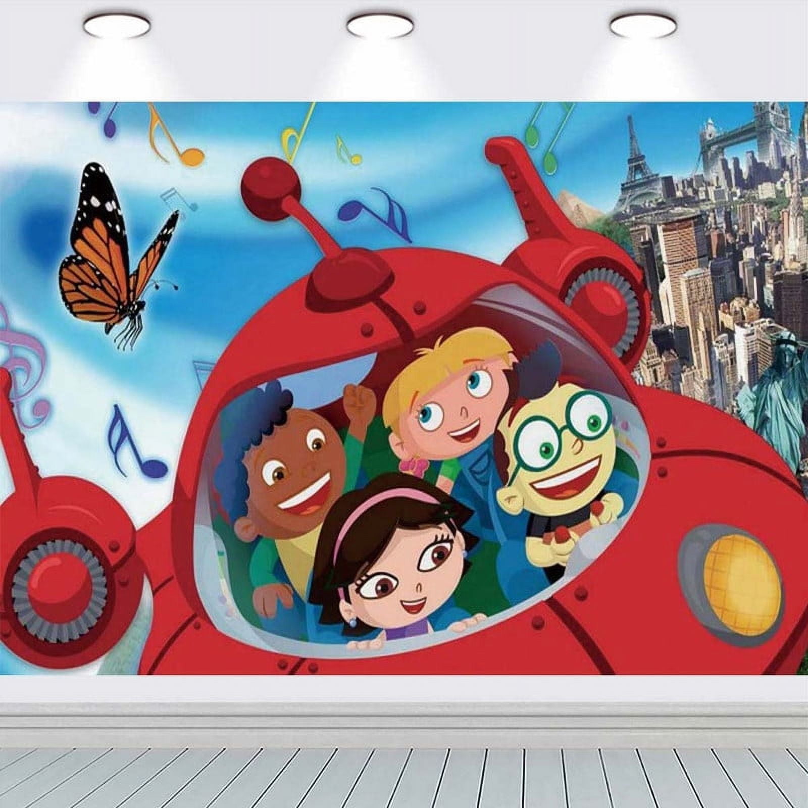 Little Einsteins Party Supplies Background Backdrop Taspestry Banner ...