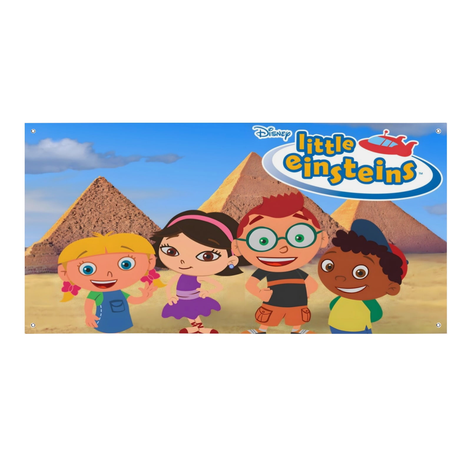 Little Einsteins-Theme Backdrops Banner Birthday Party Decor Supplies ...