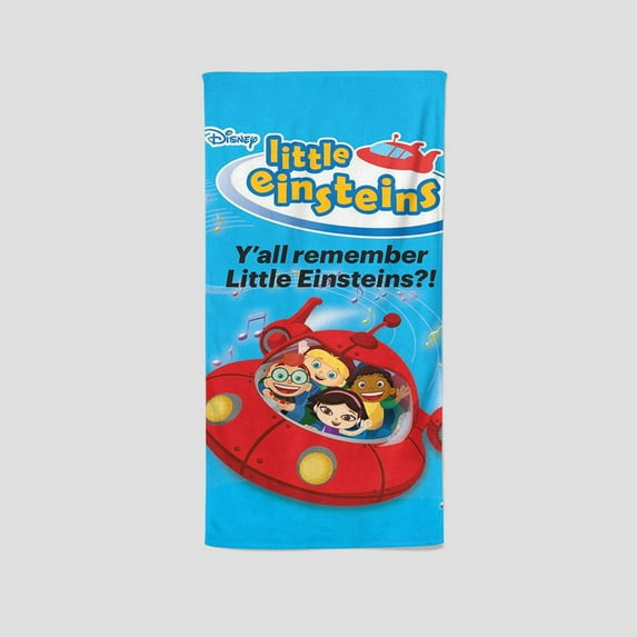 Little Einsteins's one-sided towel showcases a unique design, serving ...