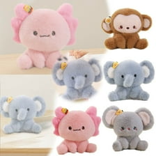 TeeTurtle Reversible Plush Octopus Mood Toy - Soft Stuffed Animal ...