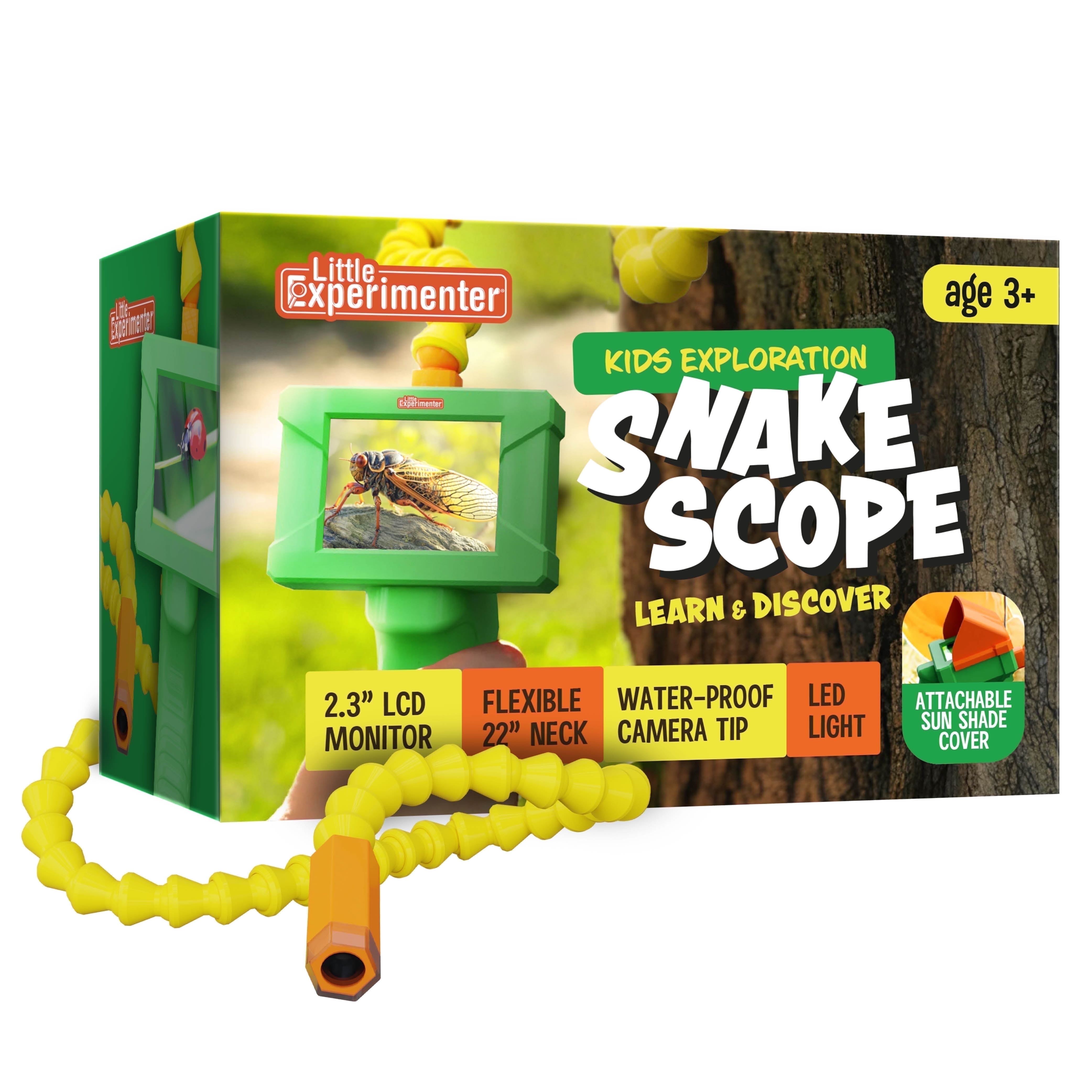 Little Experimenter Portable Mini Borescope Snake Camera, Educational ...