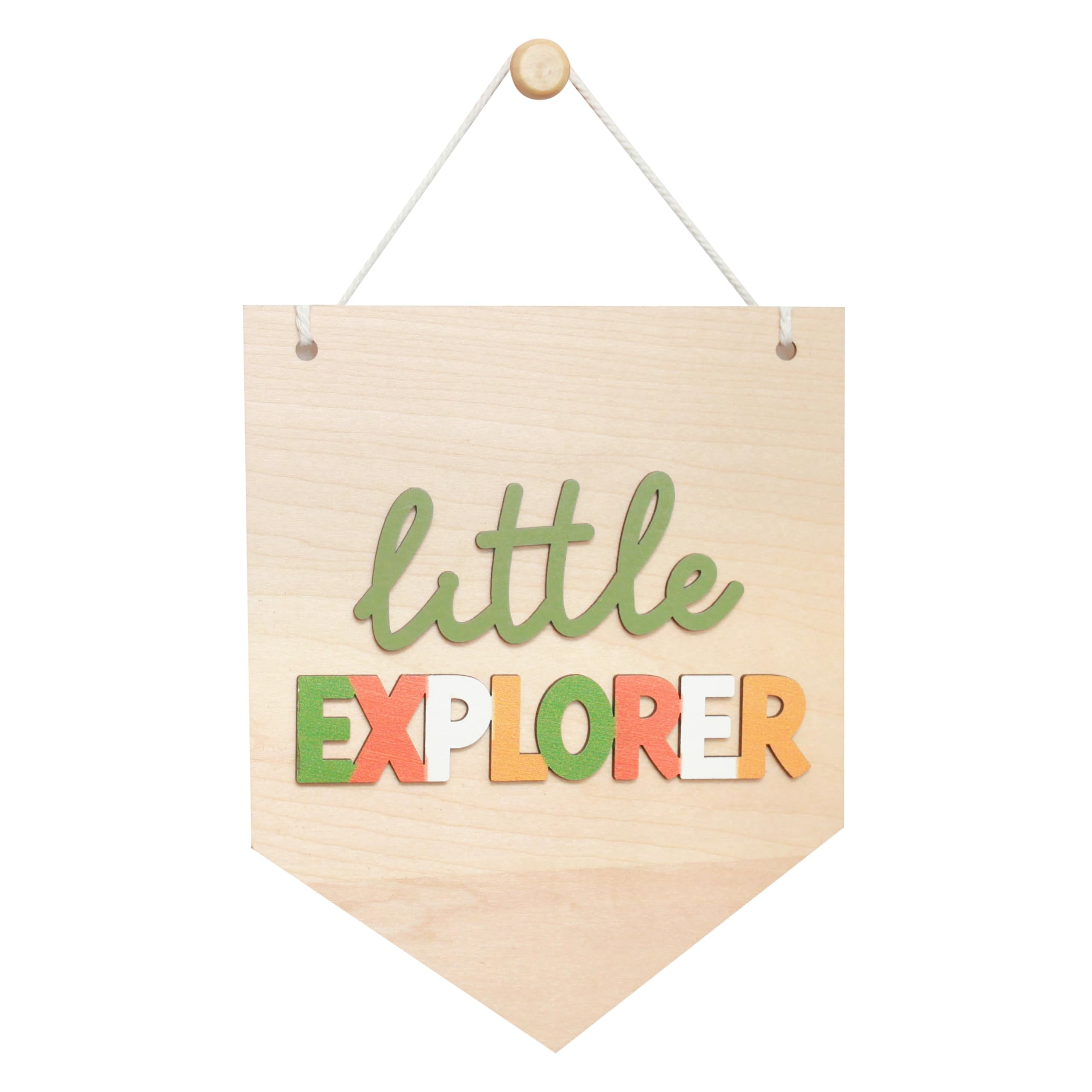 Little Explorer Nursery Wall Art，Camping-Themed Baby Shower Banners ...