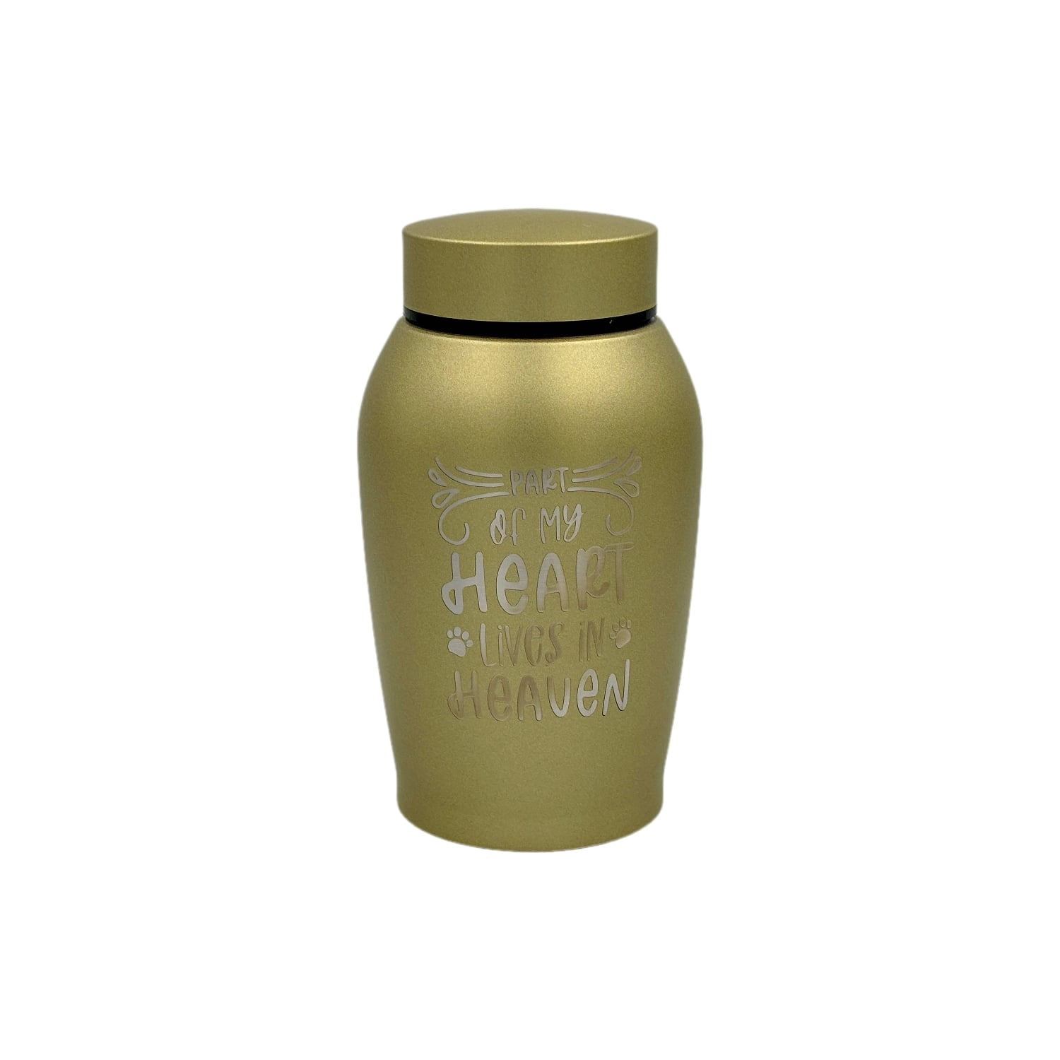 Little Family Members Pet Cremation Urn Engraved Stainless Steel Small ...