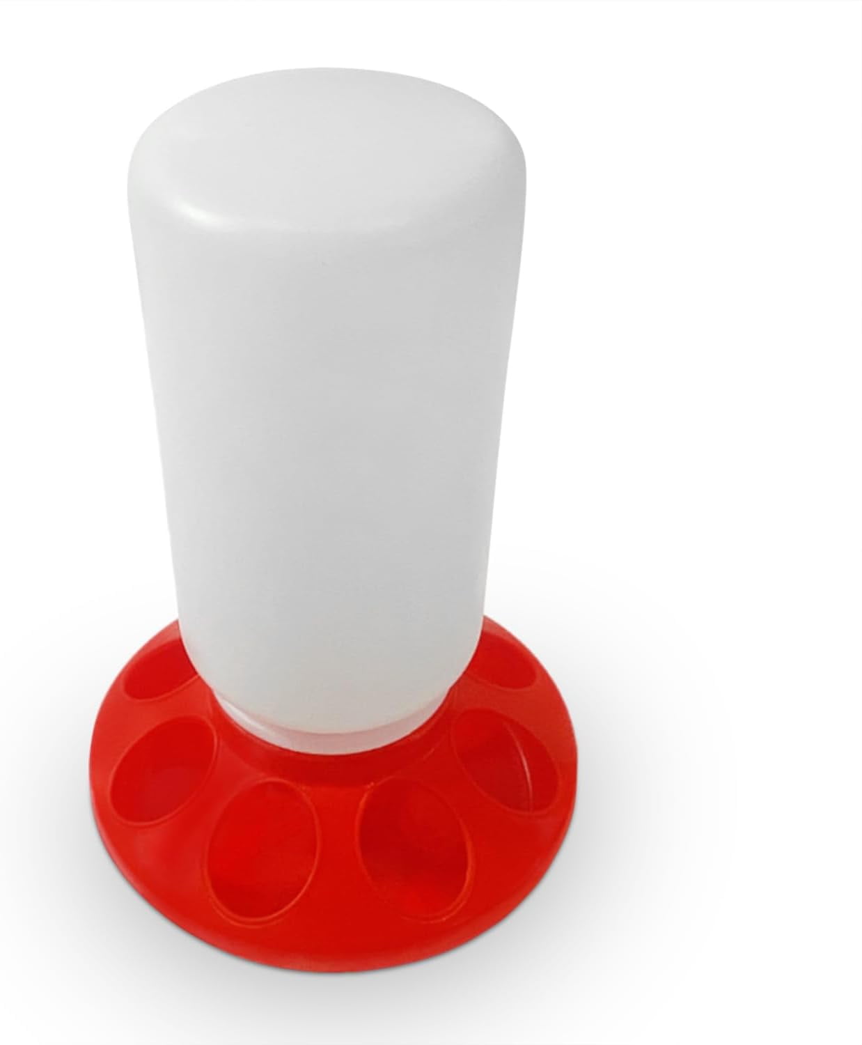 Little Family Members Red 1-Quart Baby Chick and Small Poultry Feeder 2 ...