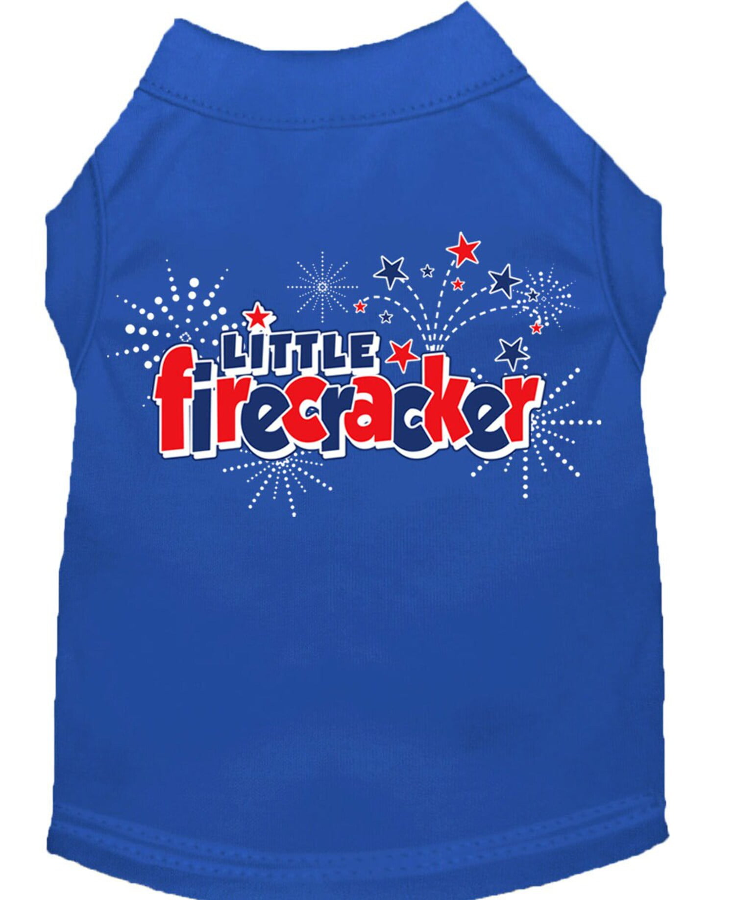 Pet Dog Cat Shirt Screen Printed, "Little Firecracker" - Walmart.com