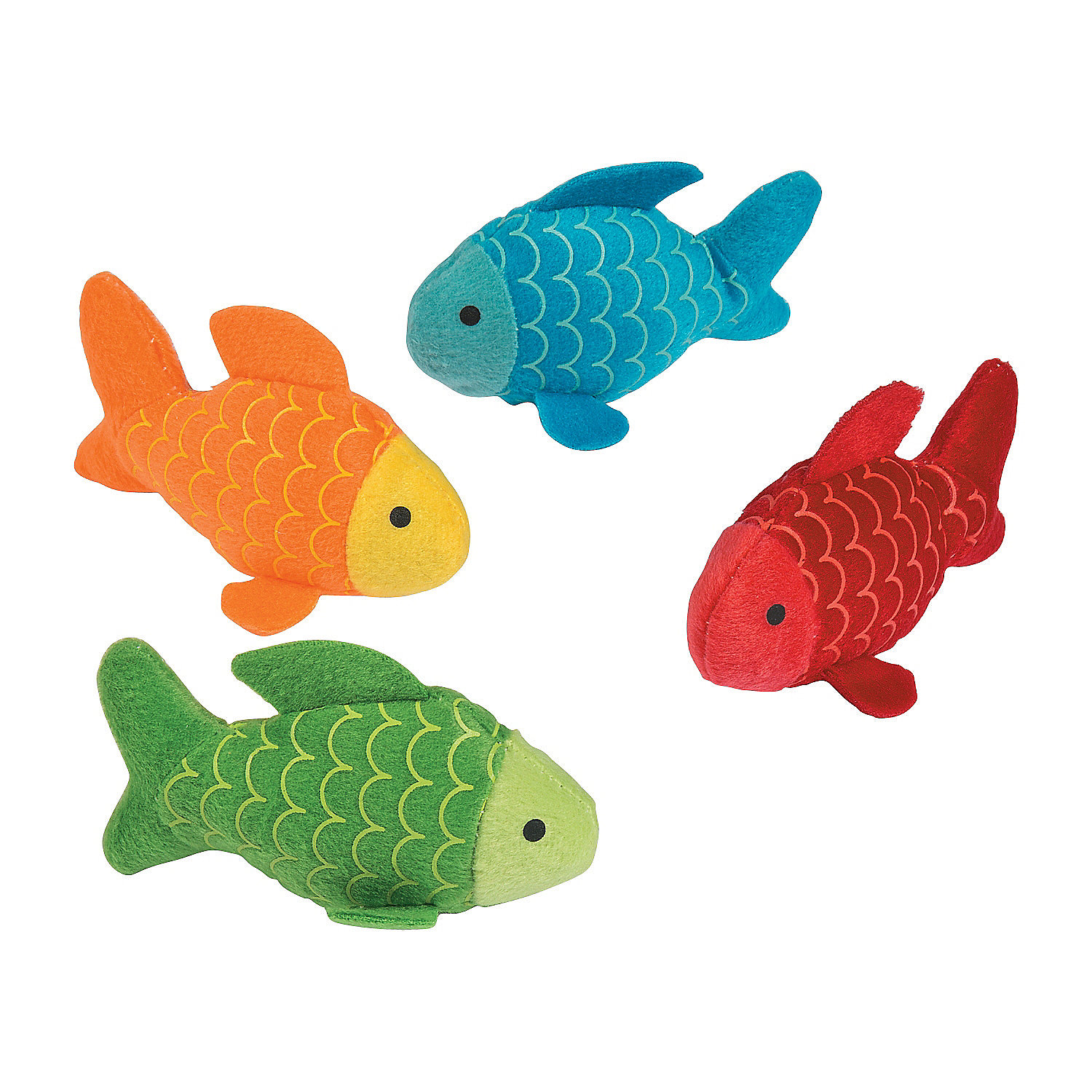 Little Fisherman Plush Fish - Party Favors - 12 Pieces - Walmart.com