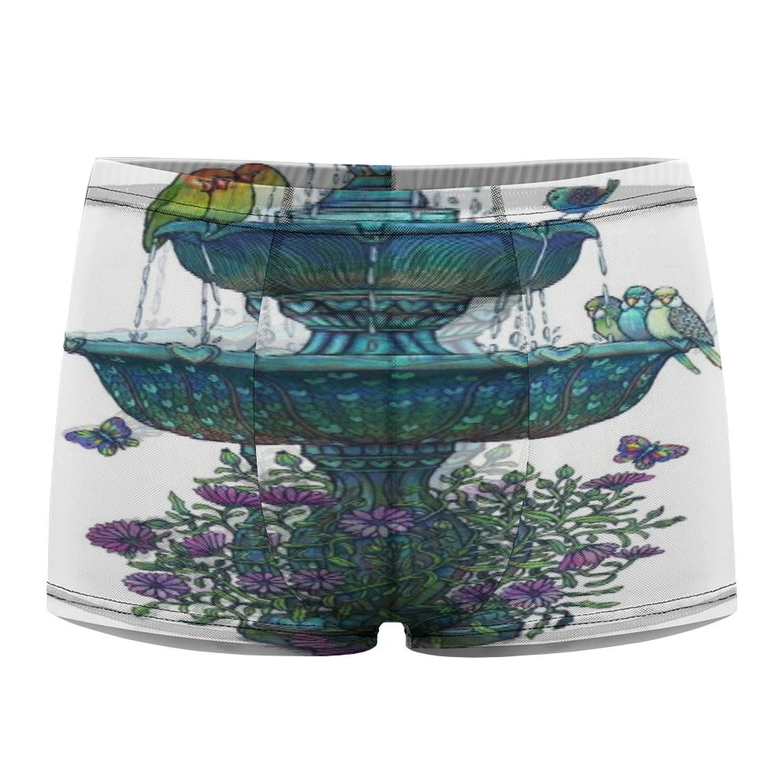 Little Fountain Men's Mesh Boxer Briefs Cooling Breathable Sports ...
