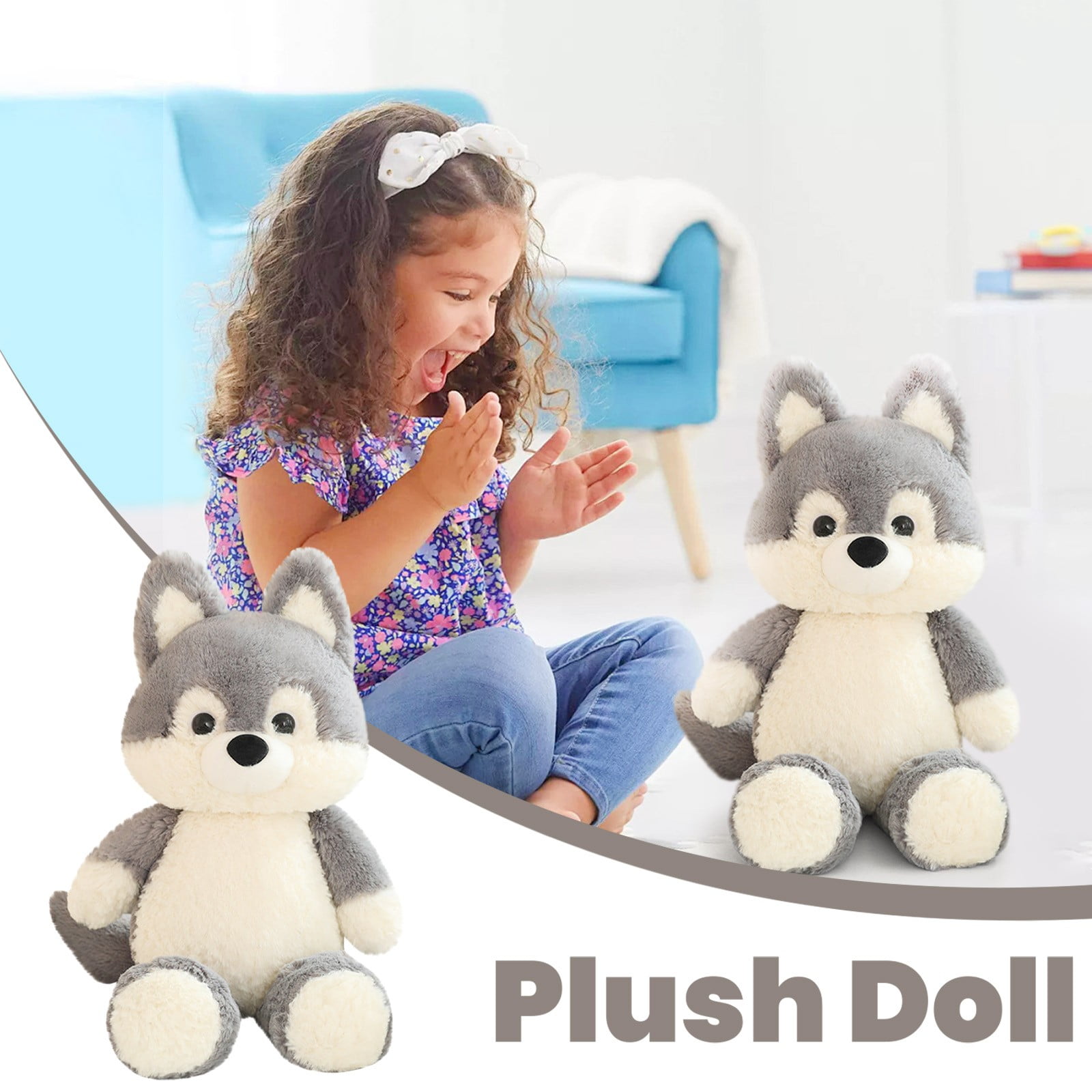 Little Fox - Cute Stuffed Animal Plush Toy - Adorable Soft Fox Toy ...