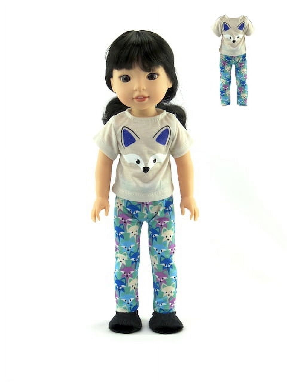 Little Fox Pajamas for 14.5inch Dolls | American Fashion World ...