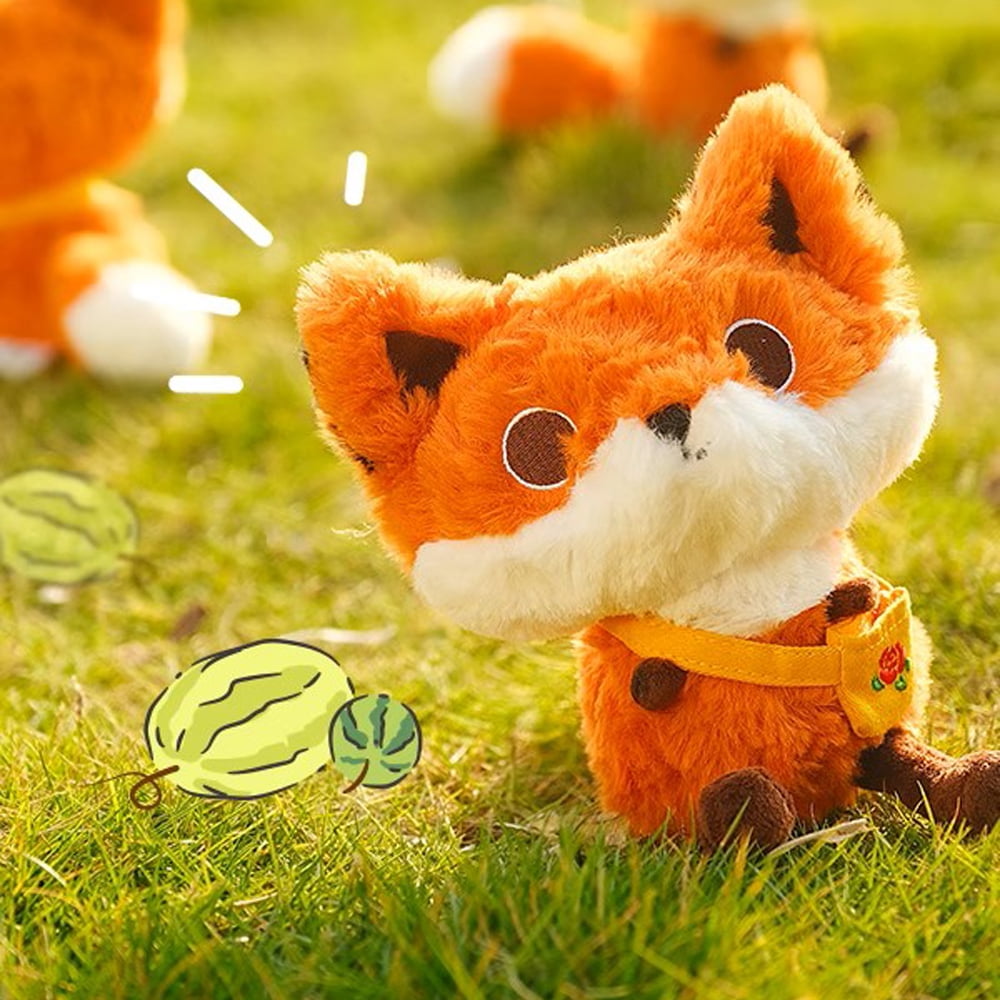Little Fox Stuffed Animal Plush Toy, Soft Stuffed Fox Toy, Small Fox ...