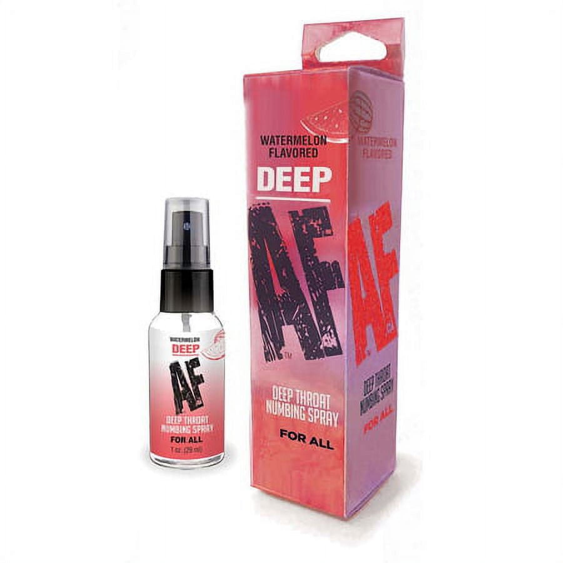 Deep AF Watermelon Flavored Deep Throat Numbing Spray 1 oz. - Walmart.com