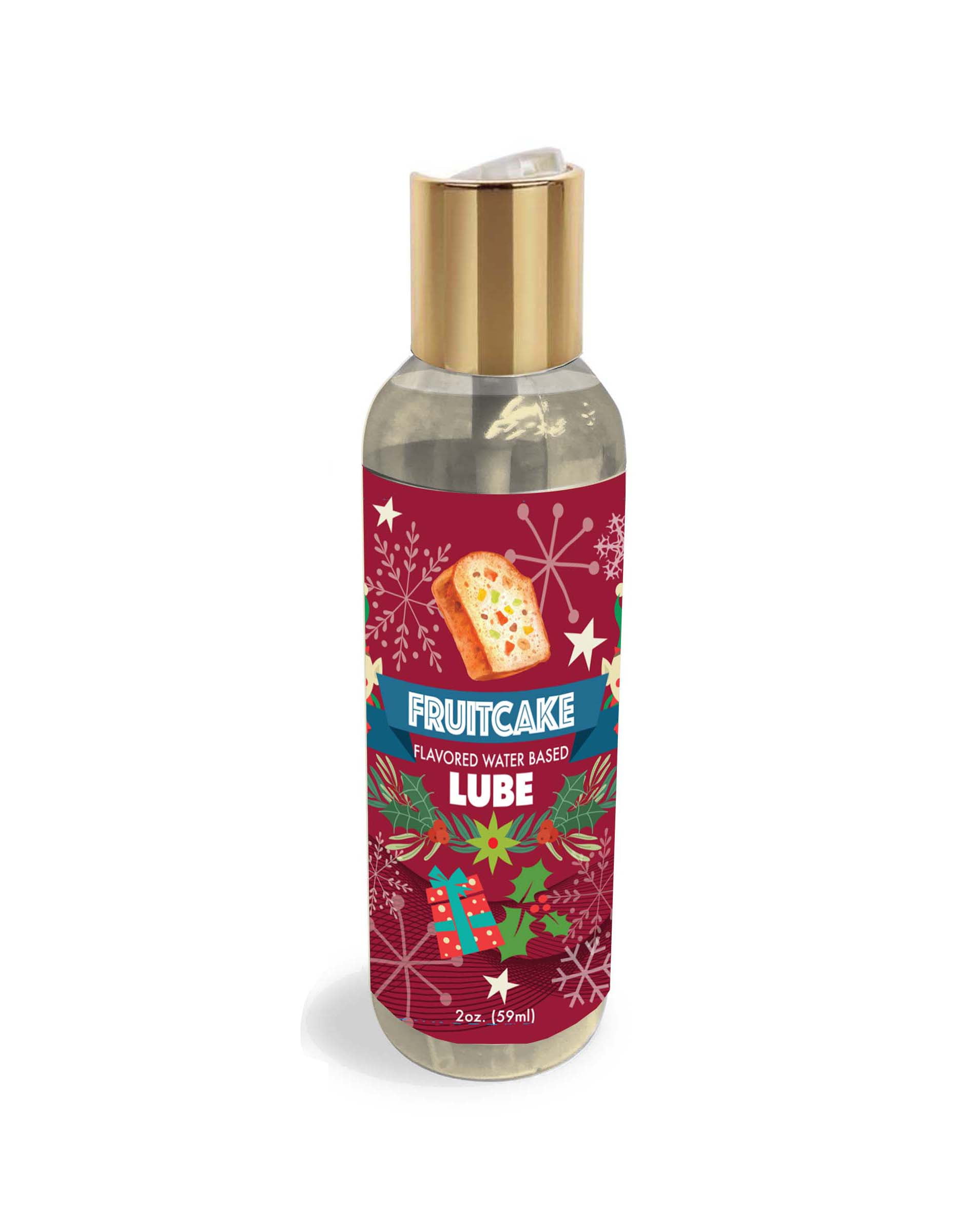 Little Genie Holiday Flavored Water Based Personal Lubricant, Fruit ...