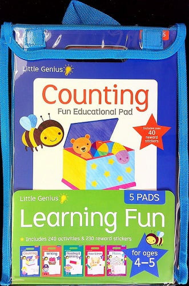 Little Genius Learning Fun (Counting/Writing/Reading & Writing/Trace ...