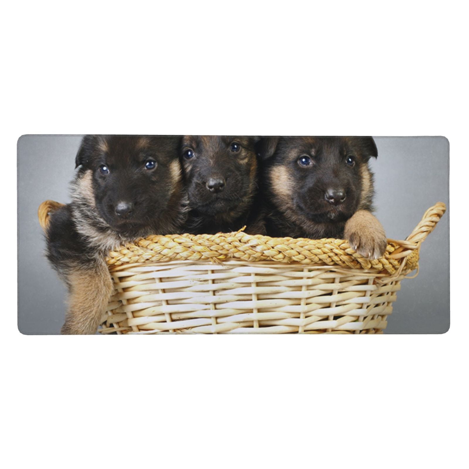 Little German Shepherd Dog Printed Mousepad Large Mouse Pad Desk Pad ...