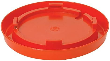 Little Giant 1-Gallon Plastic Nesting-Style Poultry Waterer Base, Red ...