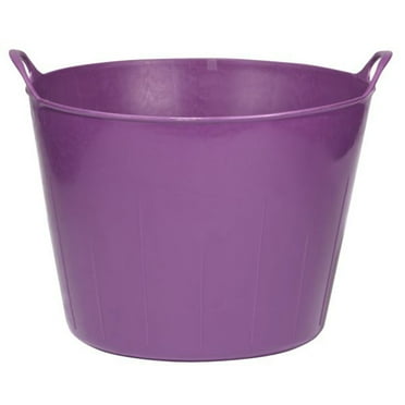 Little Giant 70 Quart Outdoor Muck Tub Utility Bucket with Handles ...