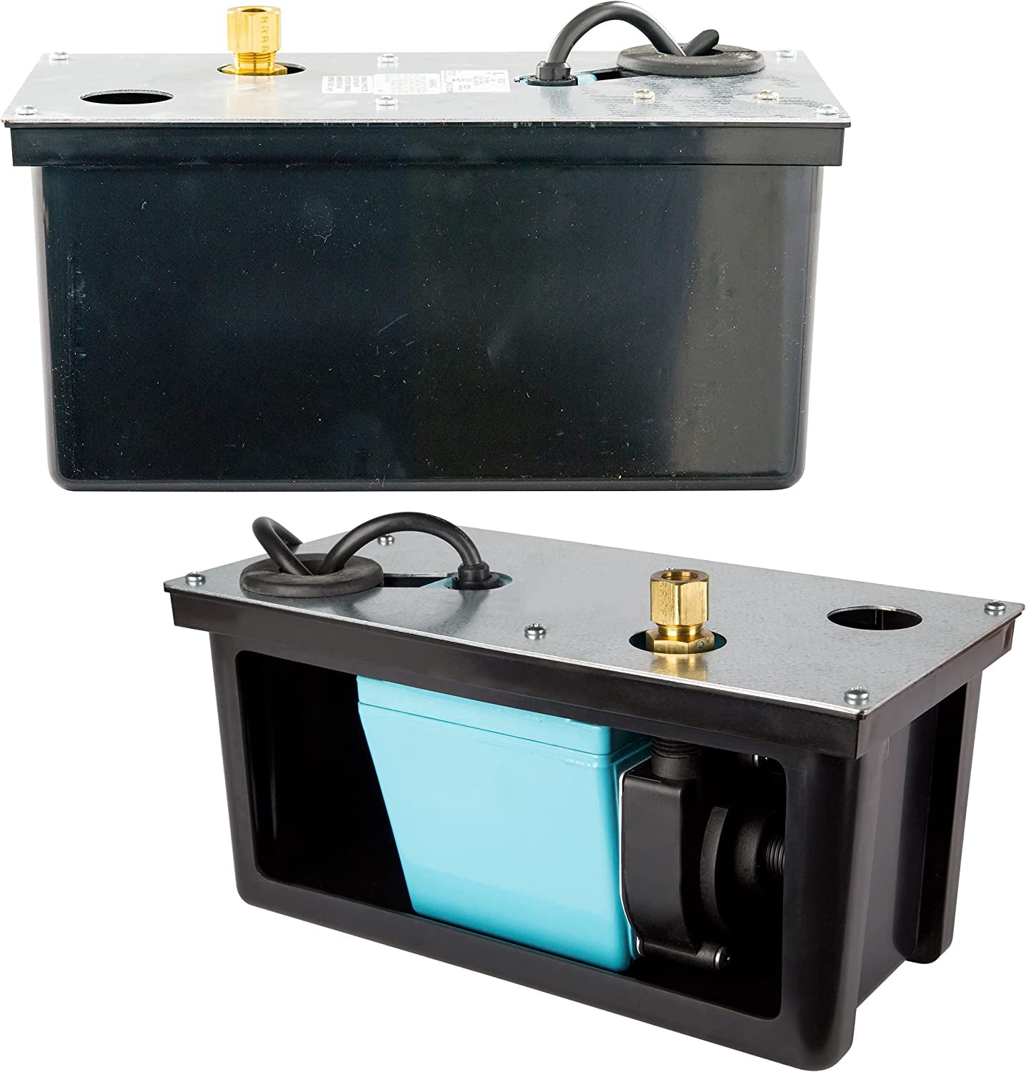 Little Giant 551320 3-ABS 115V 310 GPH Shallow Pan Condensate Removal ...
