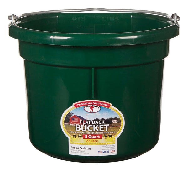 Little Giant 8 qt Bucket Green - Walmart Business Supplies