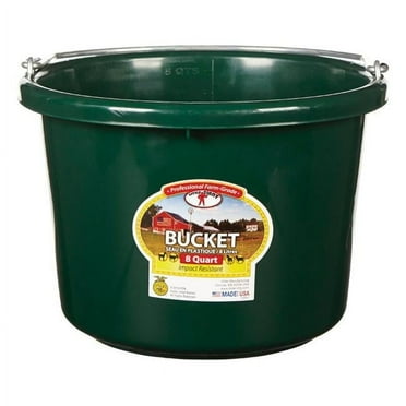 Miller Manufacturing 8qt Blue Plastic Buckets - Walmart.com