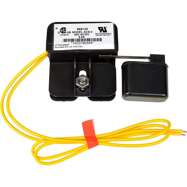 Little Giant® Auxiliary Condensate Overflow Safety Switch - 5A, 18"L ...