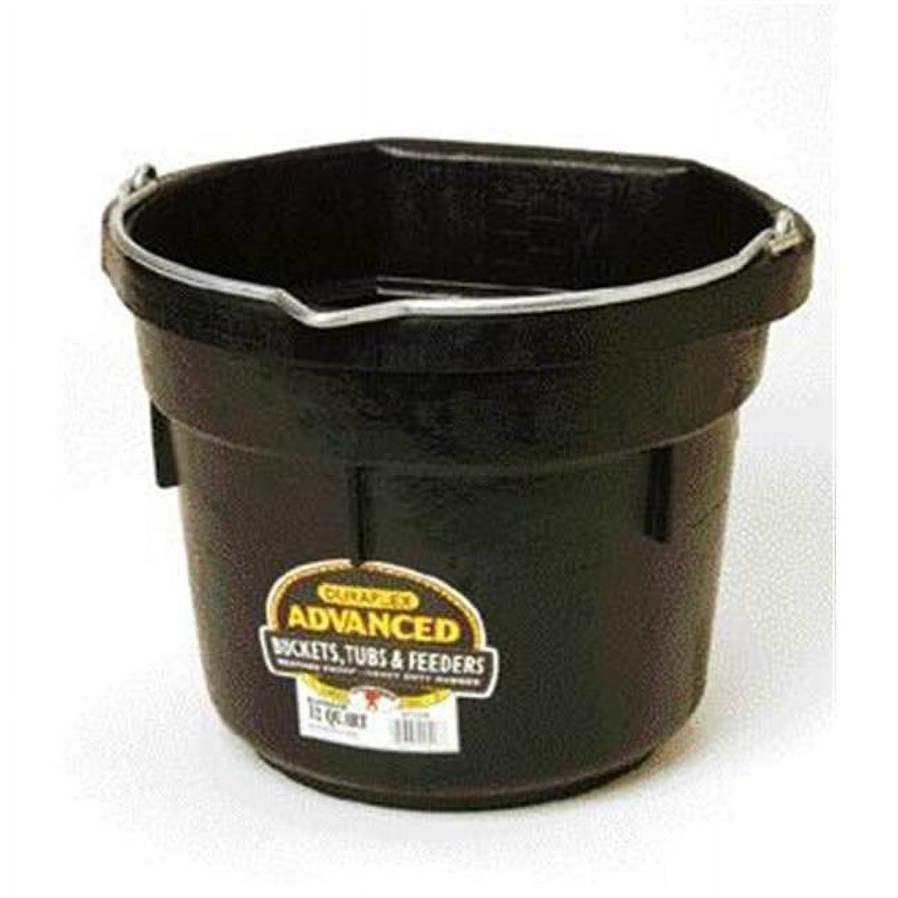 Miller Manufacturing Duraflex Flat Back Water Bucket 12 Qt. - Walmart.com