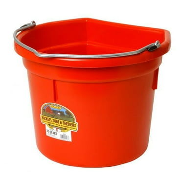 Little Giant 70 Quart Outdoor Muck Tub Utility Bucket with Handles ...