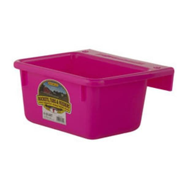 Little Giant Hot Pink DuraFlex Hook Over Plastic Mini Feeder - Walmart.com