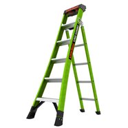 Louisville Ladder 8-Foot Fiberglass Step Ladder, 300-Pound Load ...