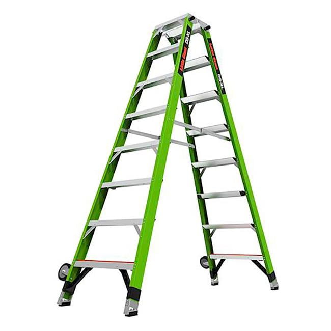 Little Giant Ladders B3145096 DS-XL Dual Sided Step Ladder with Side ...
