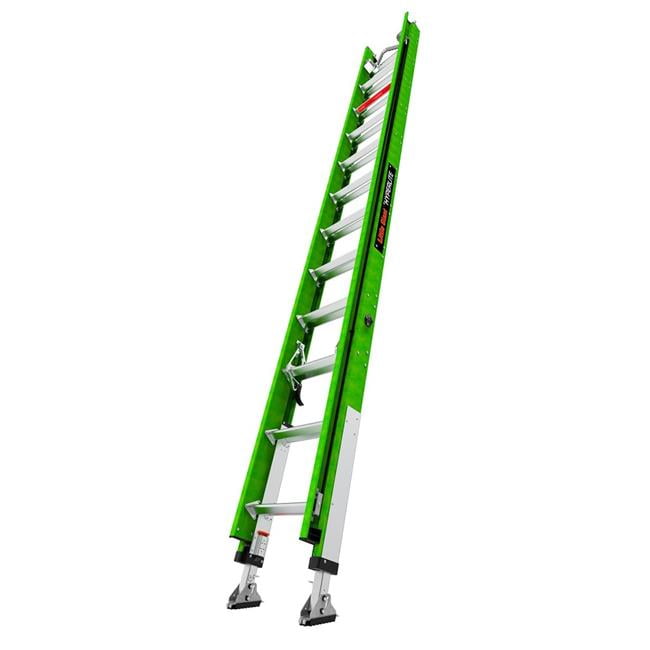 Little Giant Ladders Hyperlite Extension Ladder with V-Rung & Ratchet ...