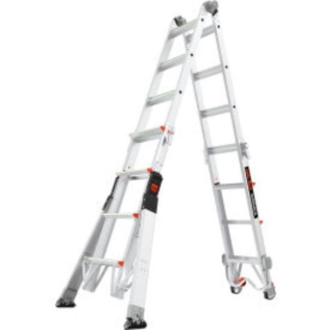 Little Giant Ladders Overhaul Articulated Extendable Ladder - Aluminum ...