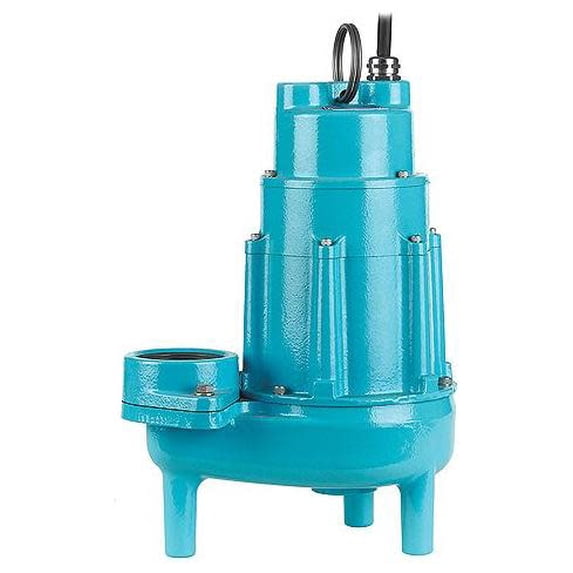 Little Giant 520125 20S-Cim Manual Submersible Sewage Ejector Pump, 200 ...