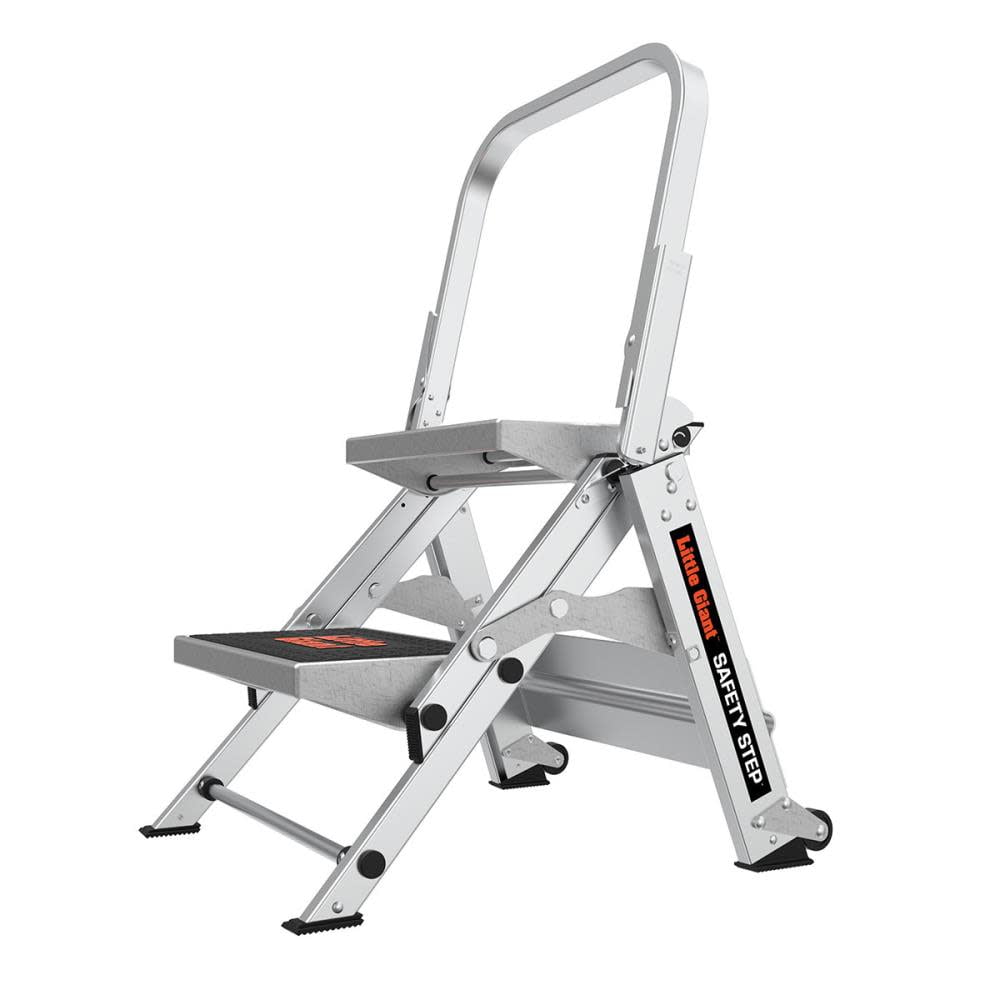 Little Giant Safety Safety Step M2 Aluminum Type 1A Step Ladder ...