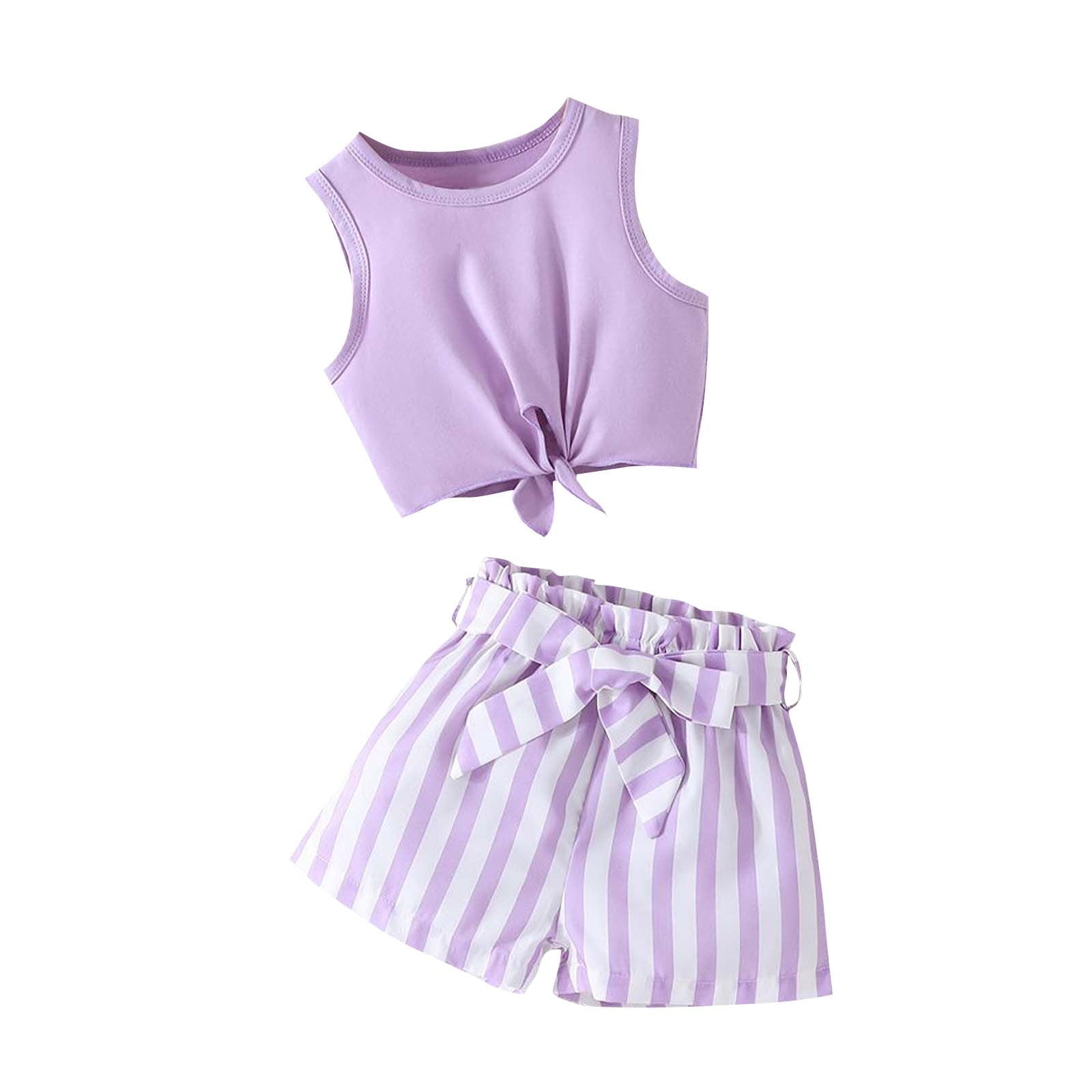 Little Girl Clothes Outfits for Girls 10-12 Two Piece Toddler Girl ...
