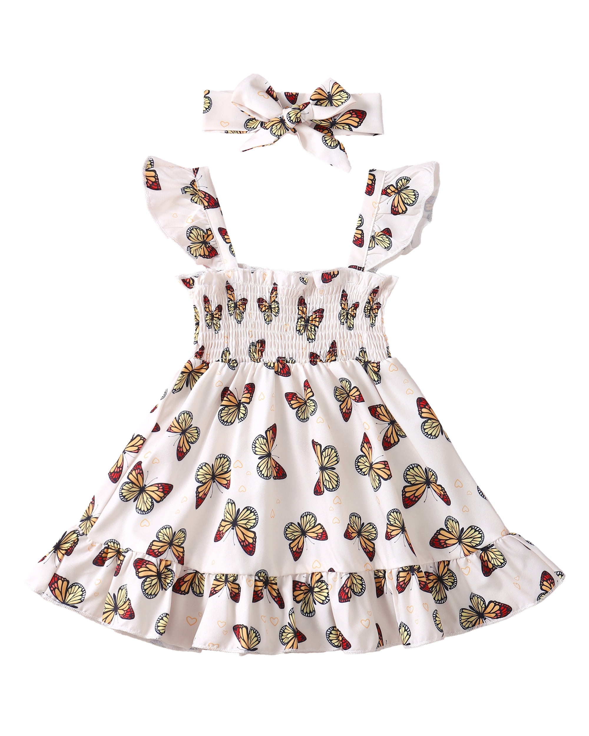 Little Girl Dresses 4T Dress for Toddler Girls 5T Kids Summer Outfits 4 ...