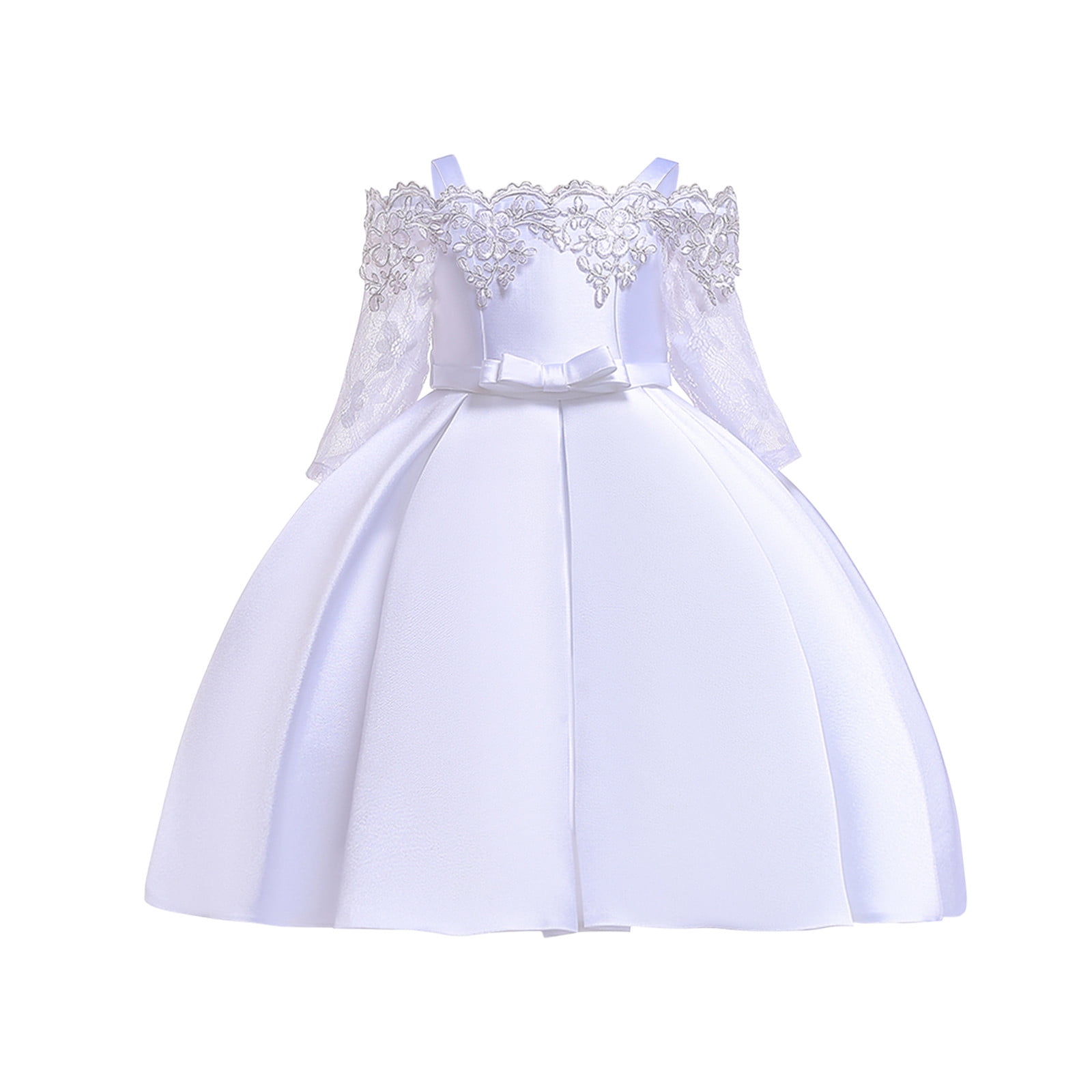 Little Girl Dresses Fancy Deals Tulle Flower Girl Dresses for Wedding ...