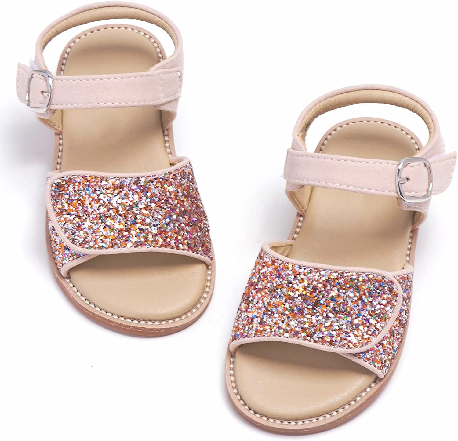Little Girl Flat Shoes Open Toe Sandals for Kids Toddler Girl Sandals ...