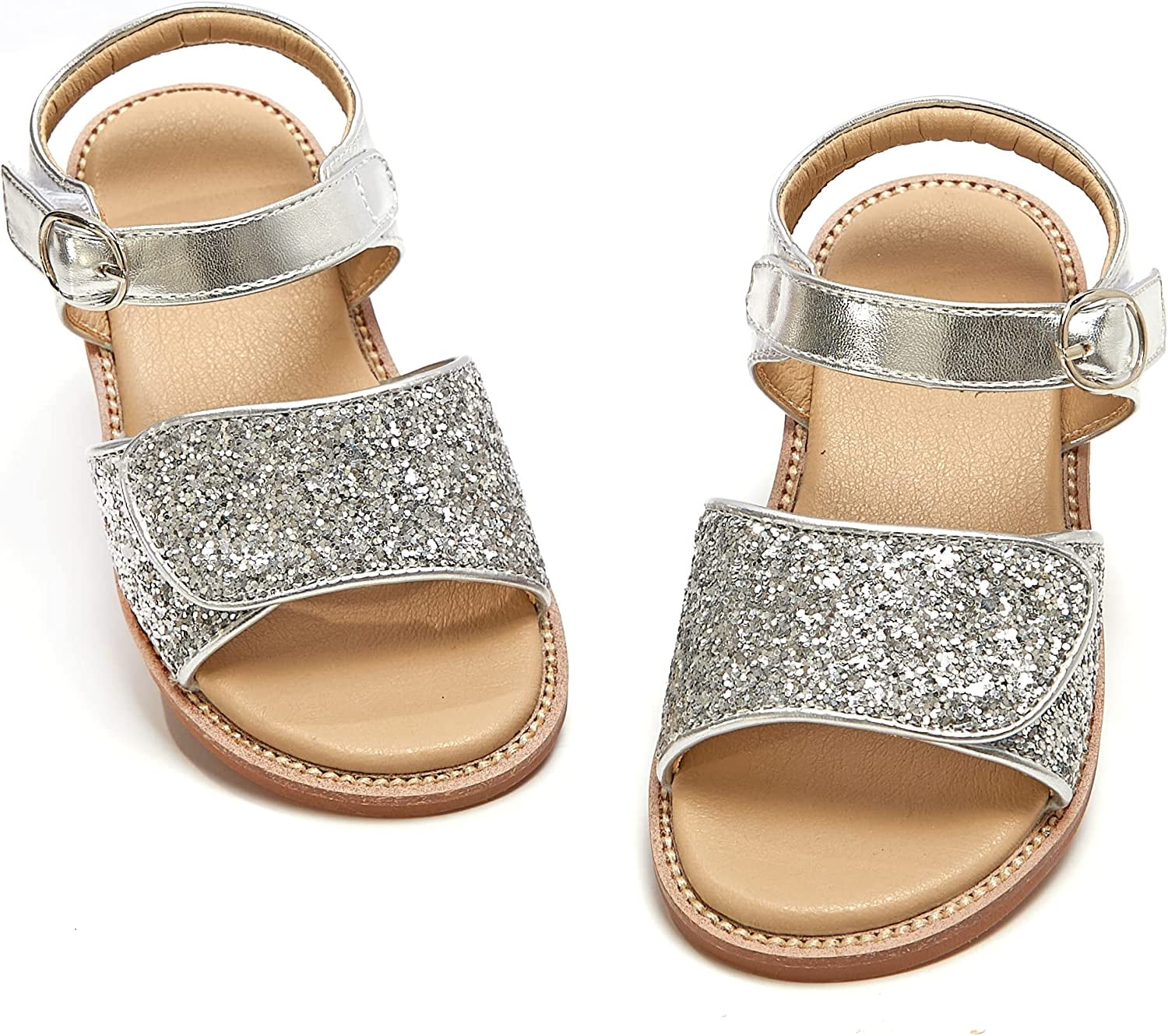 Little Girl Flat Shoes Open Toe Sandals for Kids Toddler Girl Sandals ...