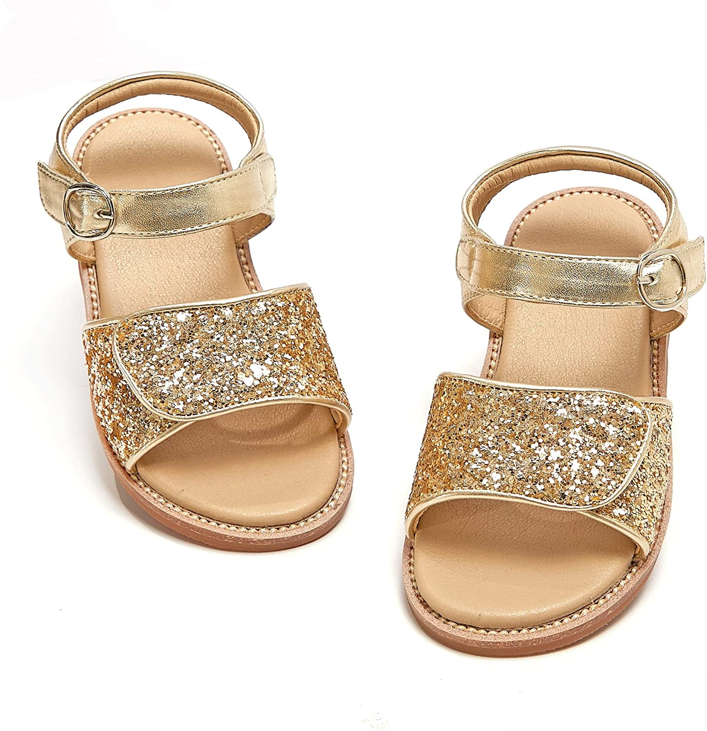 Little Girl Flat Shoes Open Toe Sandals for Kids Toddler Girl Sandals ...