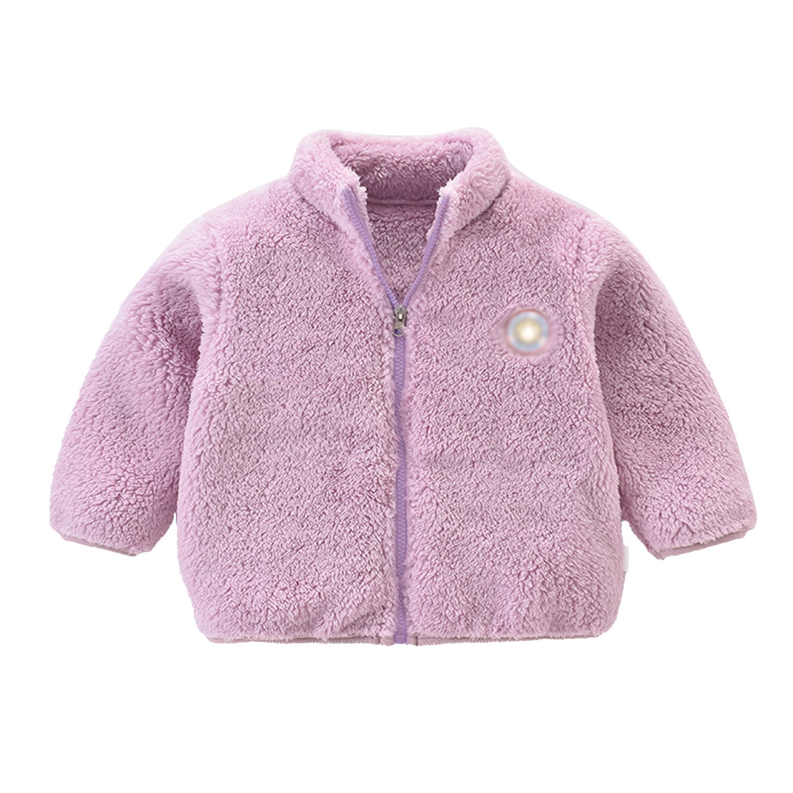 Little Girl Jacket Toddler Baby Girls Boys Long Sleeve Jacket Zip ...
