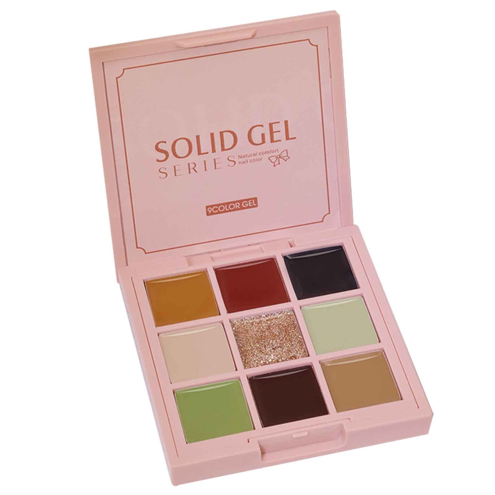 Little Girl Nail Salon Fall Nail Colors Nails Chip Nail Chip Acrylic Gel Polish 9Color Solid ...