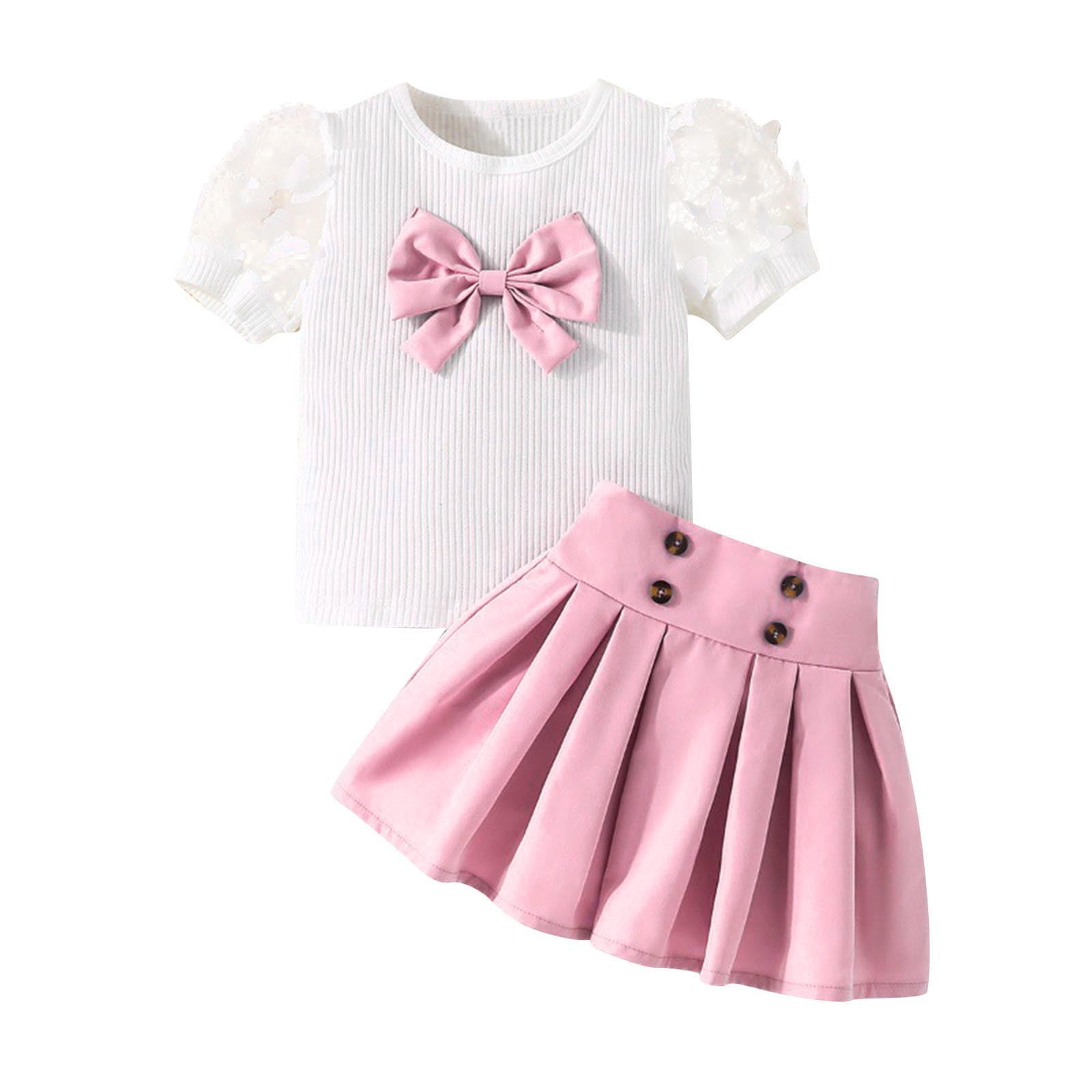Little Girl Outfits Girls Clothes Size 9-10 Girl Clothes Set Little ...