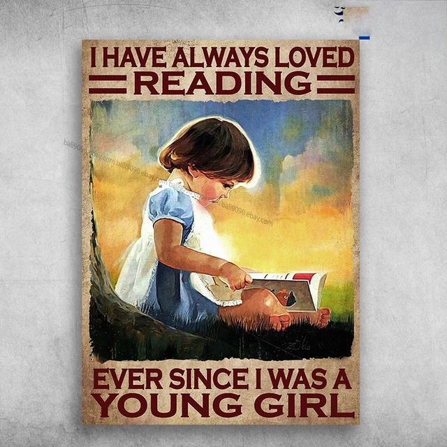 Little Girl Reading, Book Lover - I Have Always Loved Reading, Ever ...