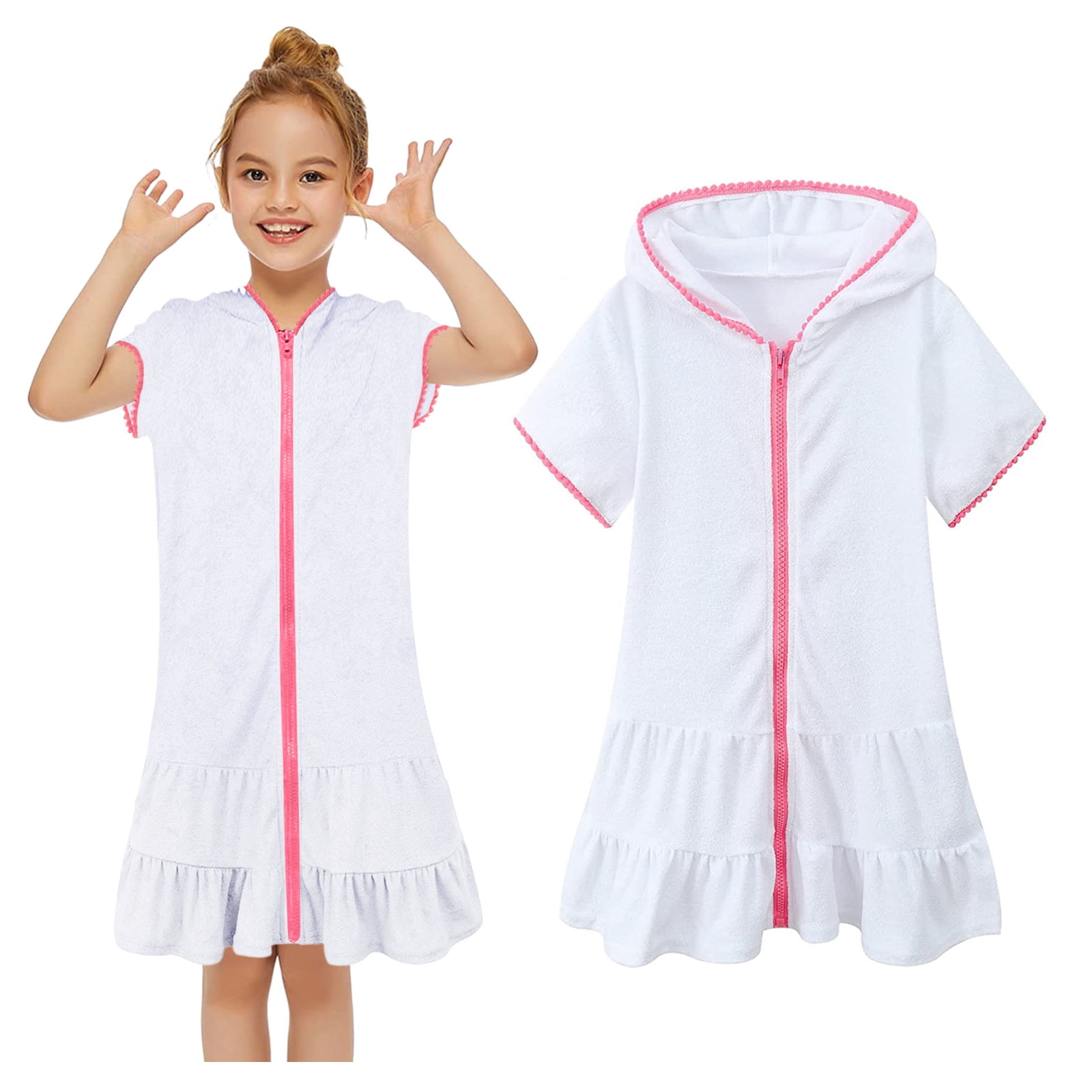 Little Girl Swim Cover Up Toddler Bathing Suit Cover Up For Girls ...