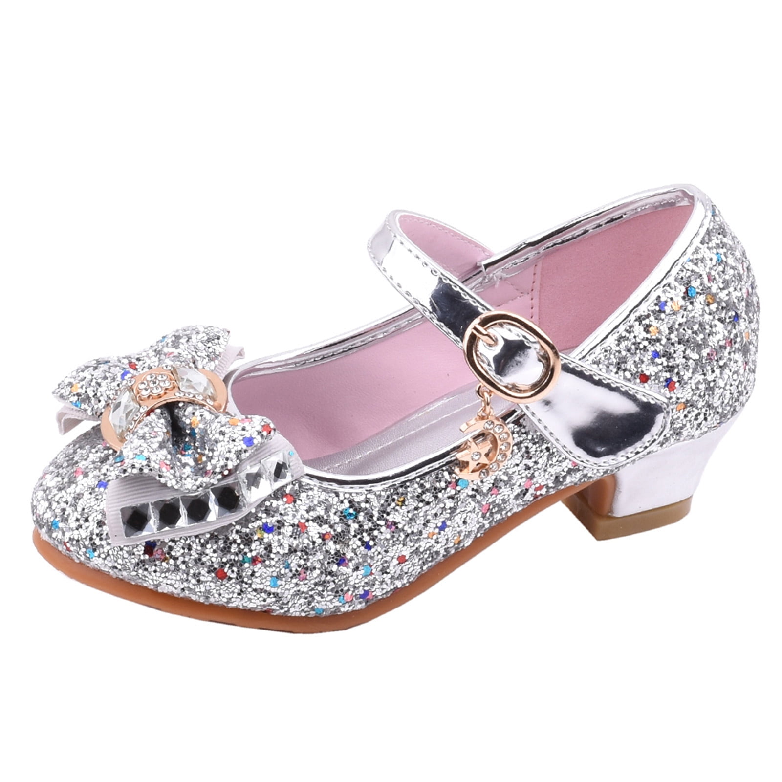 Little Girl's Adorable Sparkle Princess Party Girls Dress Shoes ...